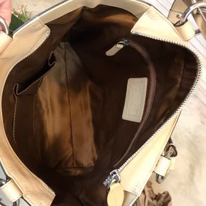 Coach | Bags | Coach Hamilton Sand Pebbled Leather Tote | Poshmark